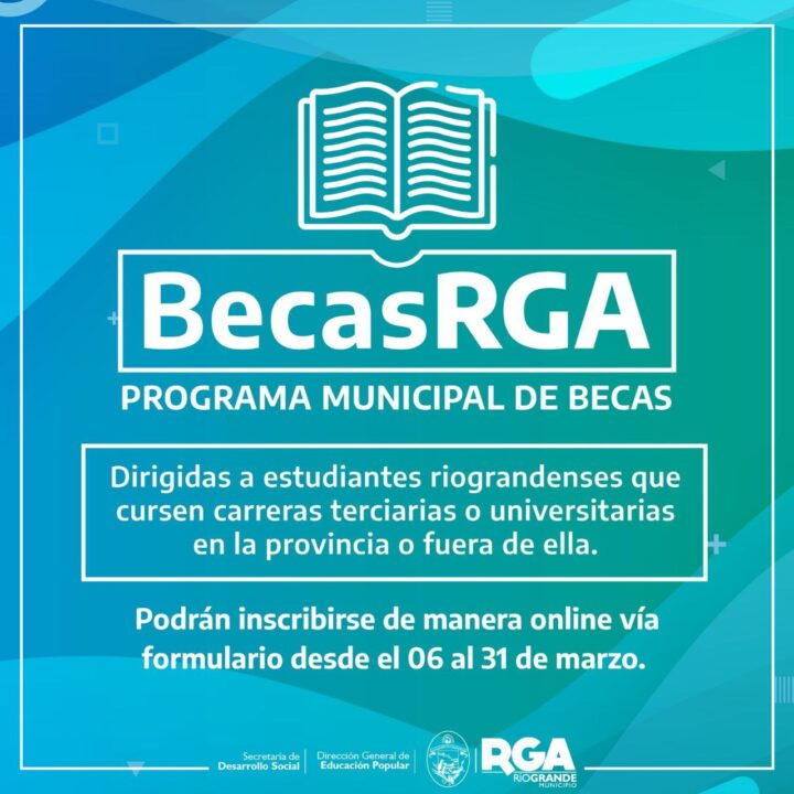 Hoy arrancan las inscripciones para las “Becas RGA” y las “Becas 100 ...